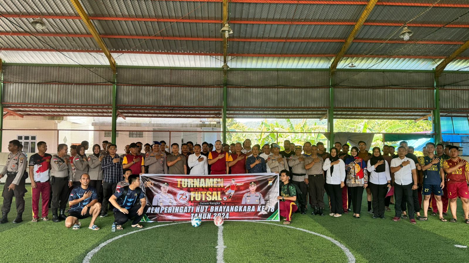 Gelar Turnamen Futsal Internal, Kapolres Anambas: Semarak Hari ...